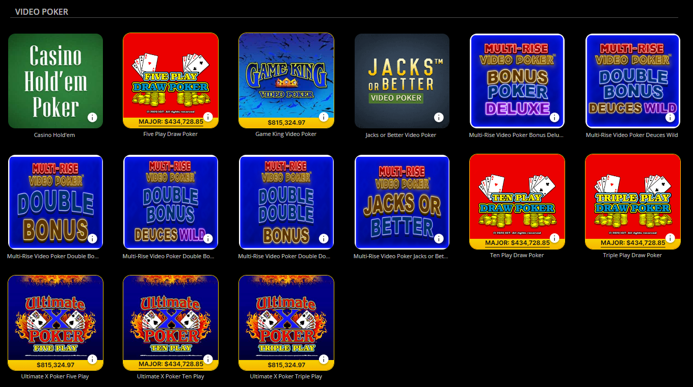 Best Video Poker Online Casinos for Real Money – USA 2025