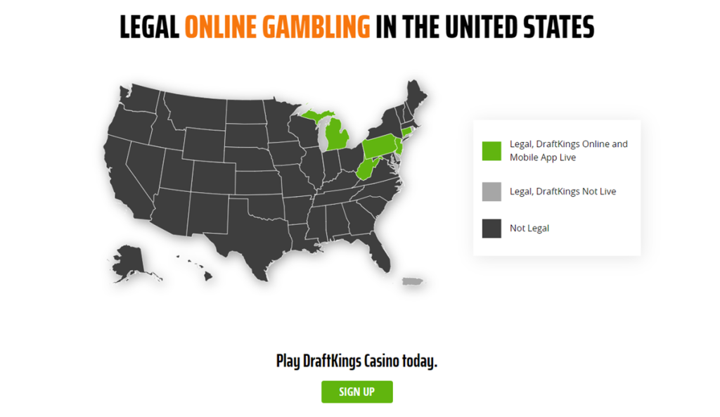 DraftKings Online Casino States Guide 2026 – Where Is DraftKings Casino ...
